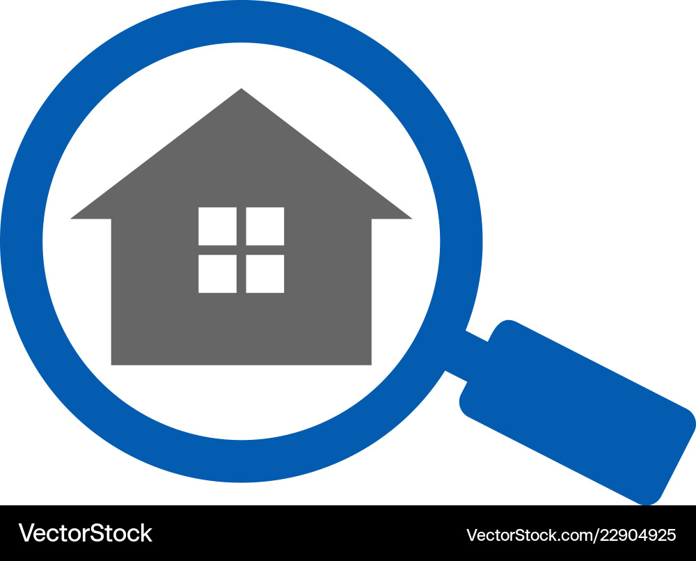 Find real estate logo icon design Royalty Free Vector Image