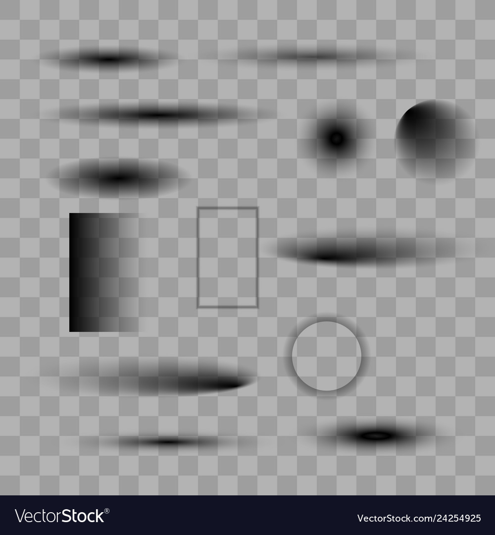 Square shadow effects Royalty Free Vector Image