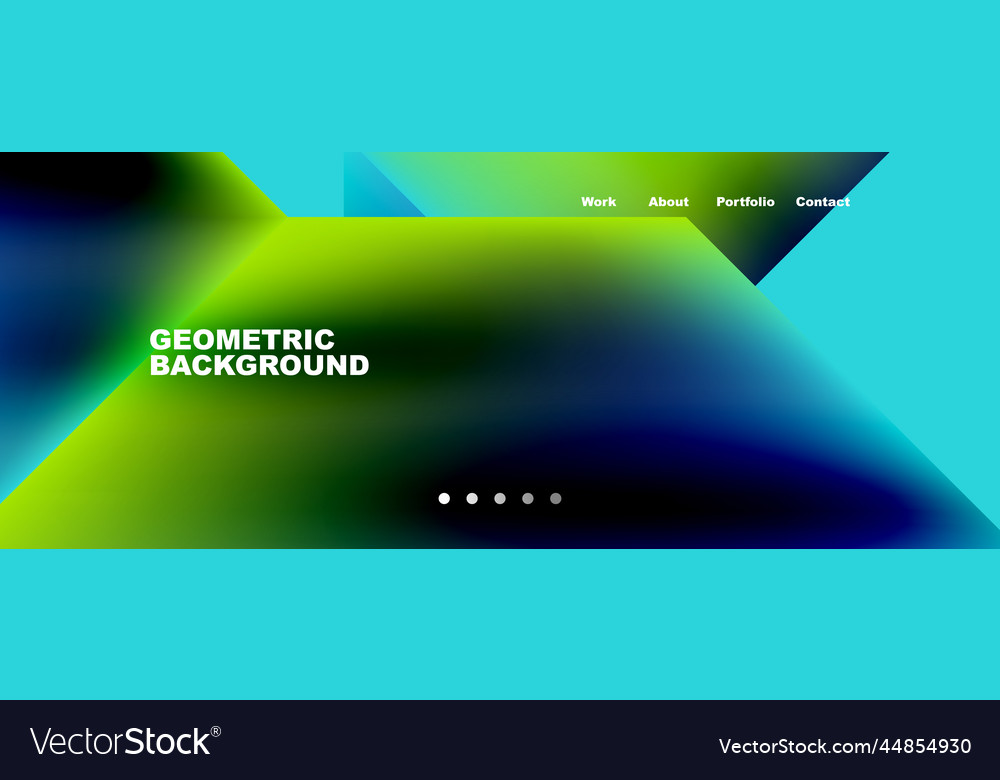 Dynamic lines triangles rectangles geometric Vector Image