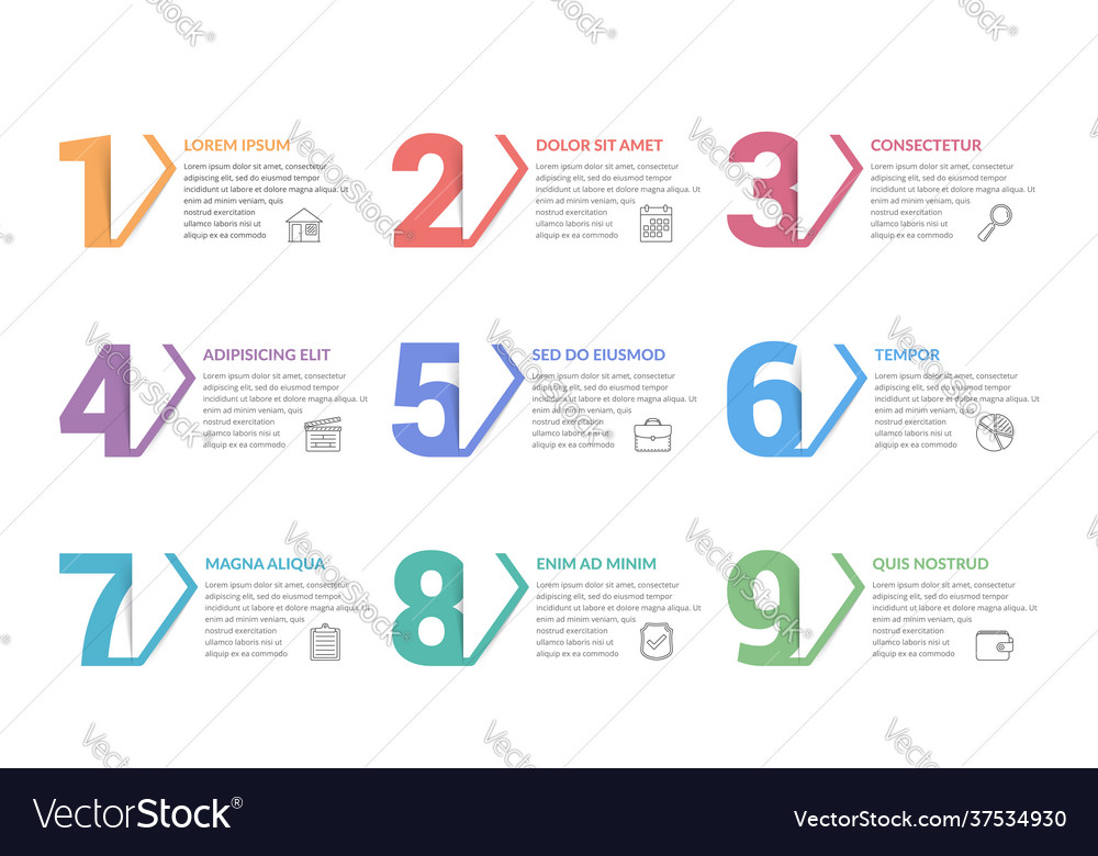 Numbers Royalty Free Vector Image - VectorStock