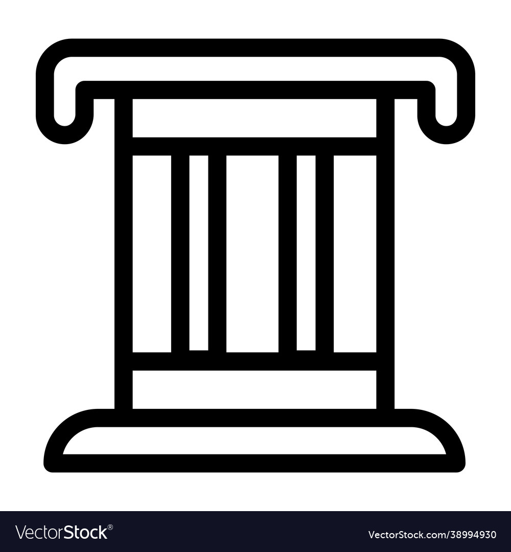 Pillar Royalty Free Vector Image - VectorStock