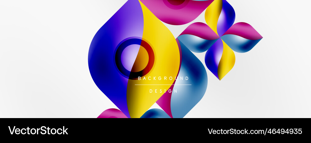 Abstract geometric background techno Royalty Free Vector