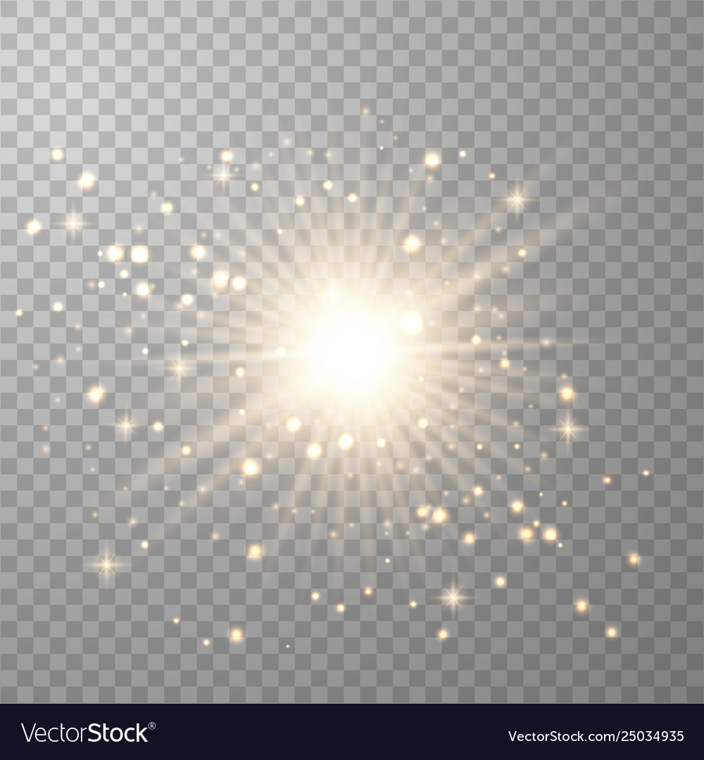 Glow light effect Royalty Free Vector Image - VectorStock