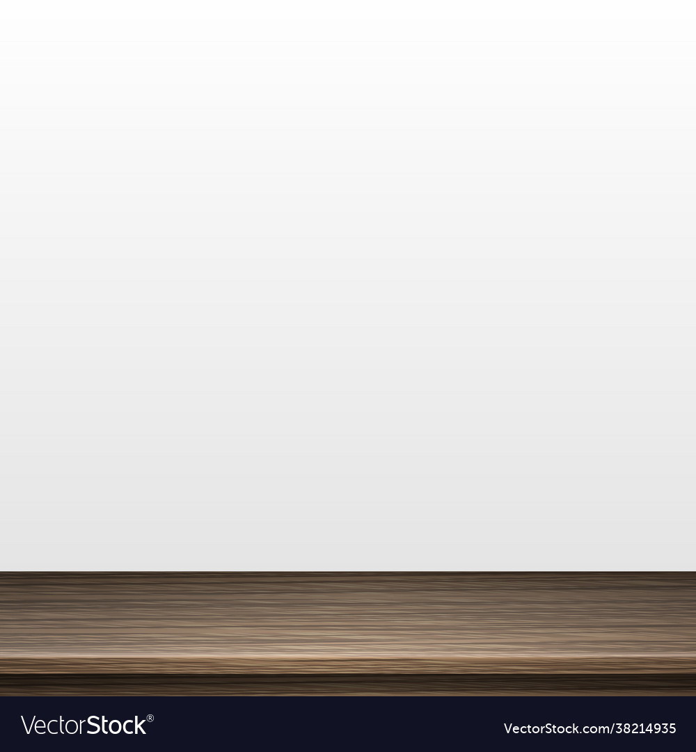 Large table top solid wood texture white Vector Image