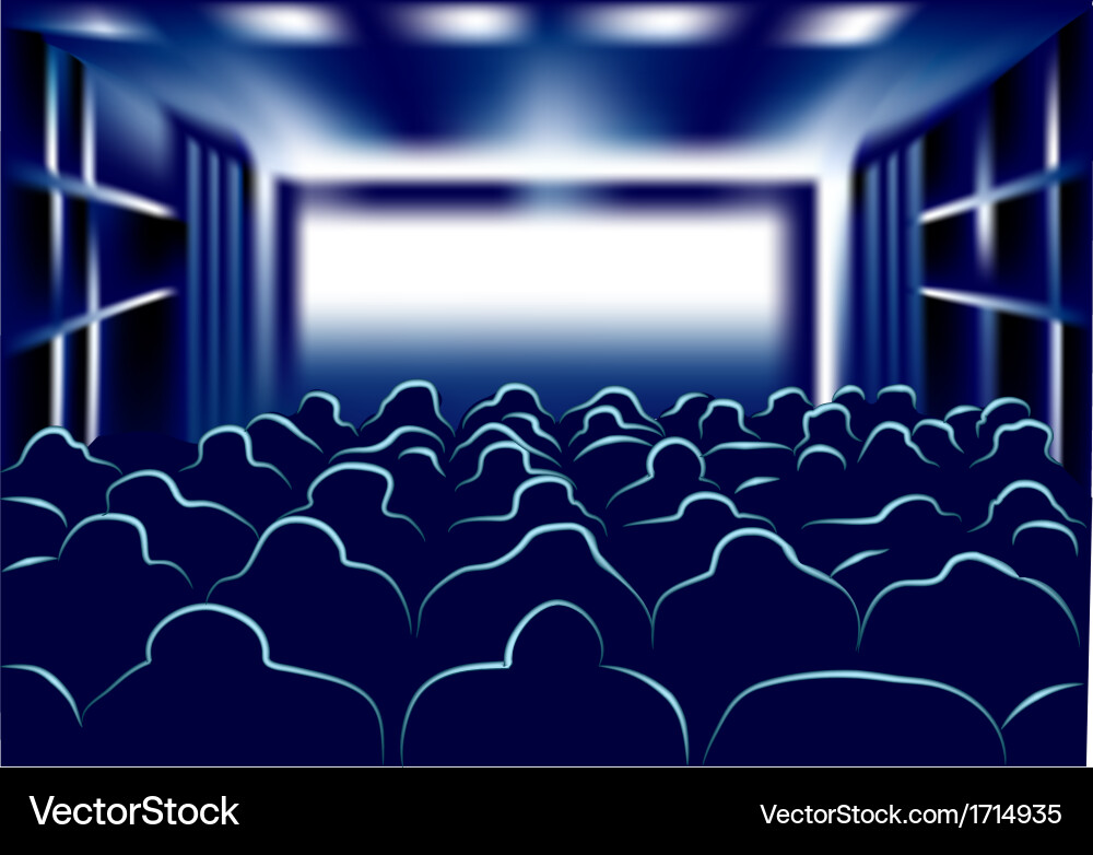 Movie and theater Royalty Free Vector Image - VectorStock