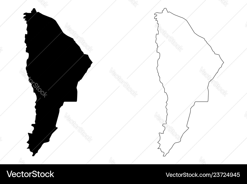 Afar region map Royalty Free Vector Image - VectorStock