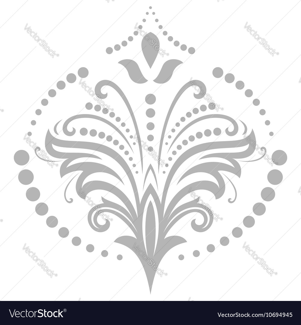 Floral abstract pattern Royalty Free Vector Image