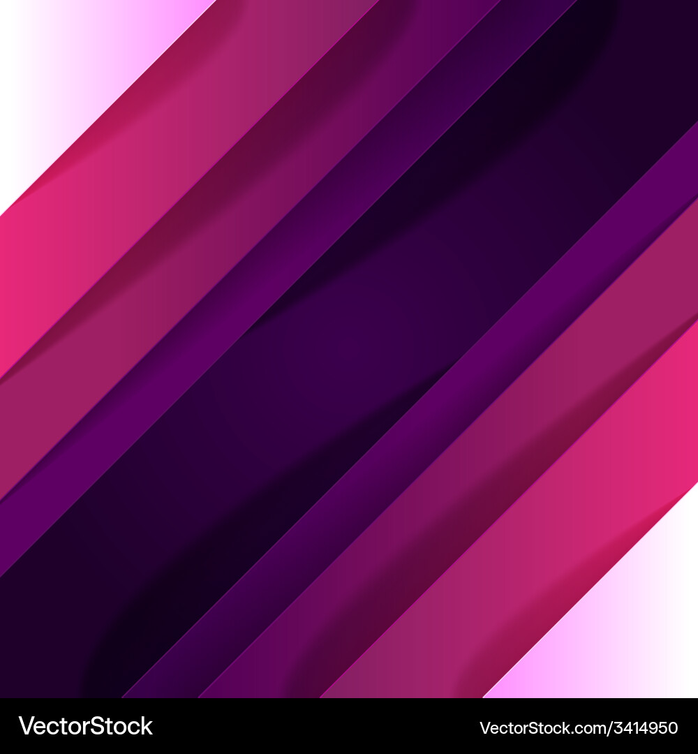Abstract purple and violet paper triangle shapes Vector Image