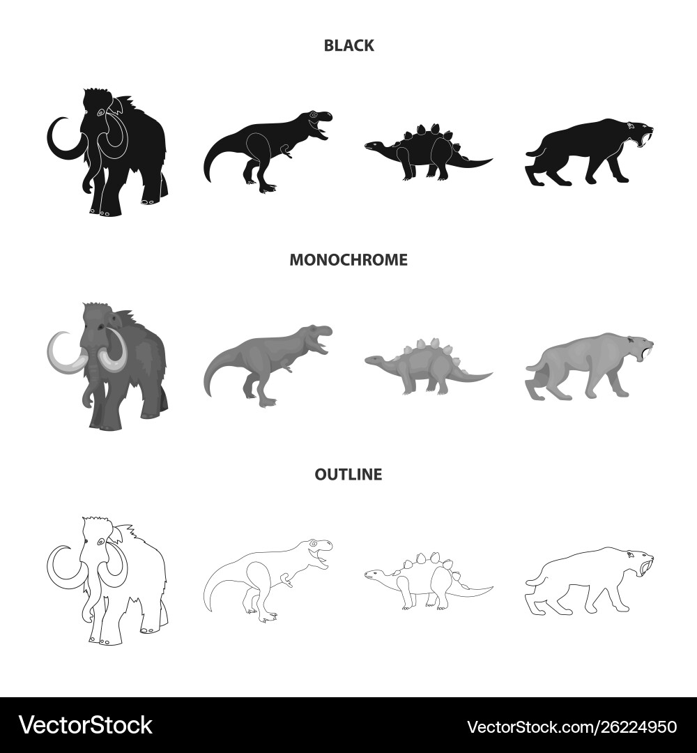 Animal and character sign Royalty Free Vector Image