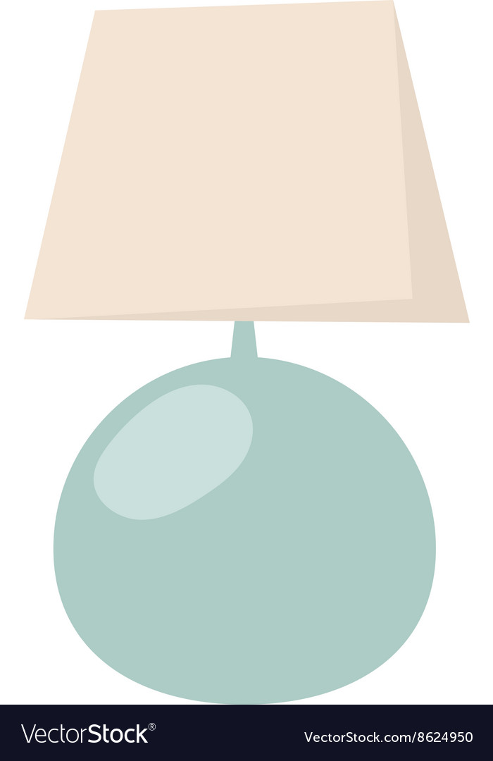 Table lamp Royalty Free Vector Image - VectorStock