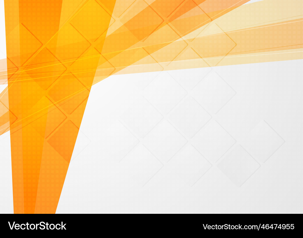 Abstract orange technical backdrop Royalty Free Vector Image