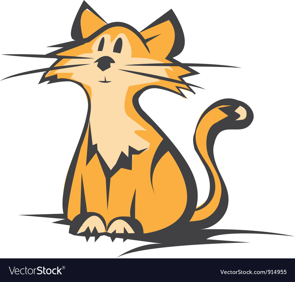 Cat Royalty Free Vector Image - VectorStock