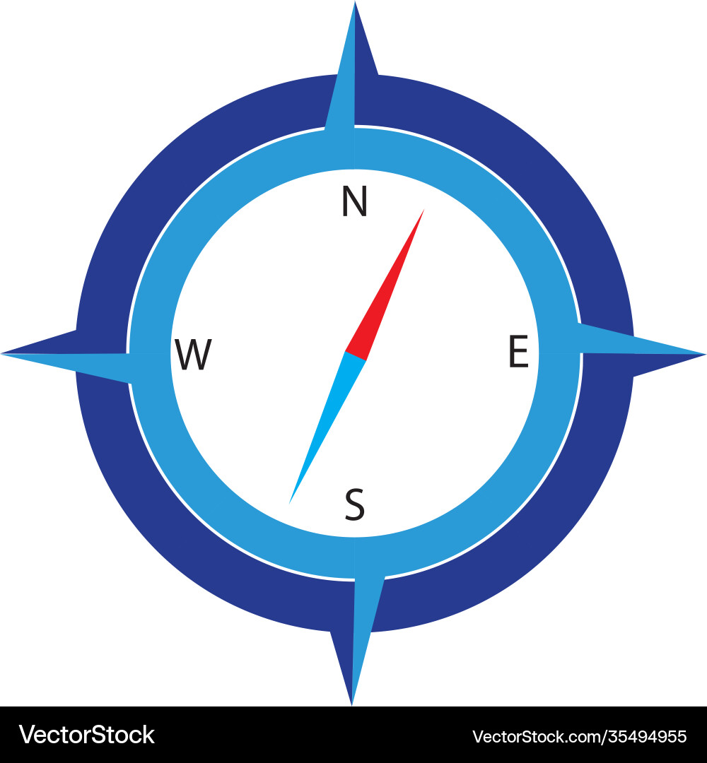 Compass Royalty Free Vector Image - VectorStock