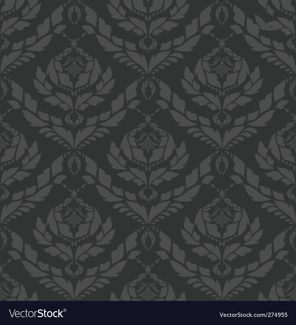 Decorative wallpaper pattern Royalty Free Vector Image