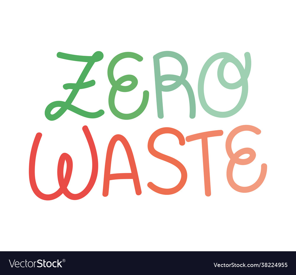 Environmentally friendly text Royalty Free Vector Image