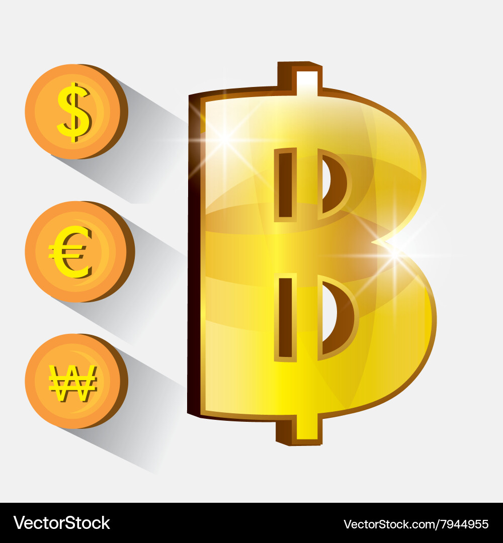 Money and global economy Royalty Free Vector Image