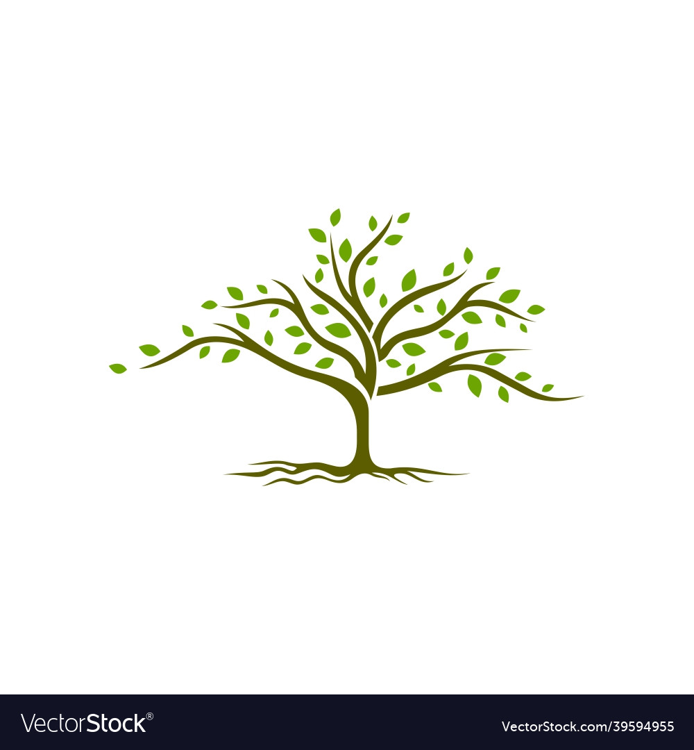 Tree logo Royalty Free Vector Image - VectorStock