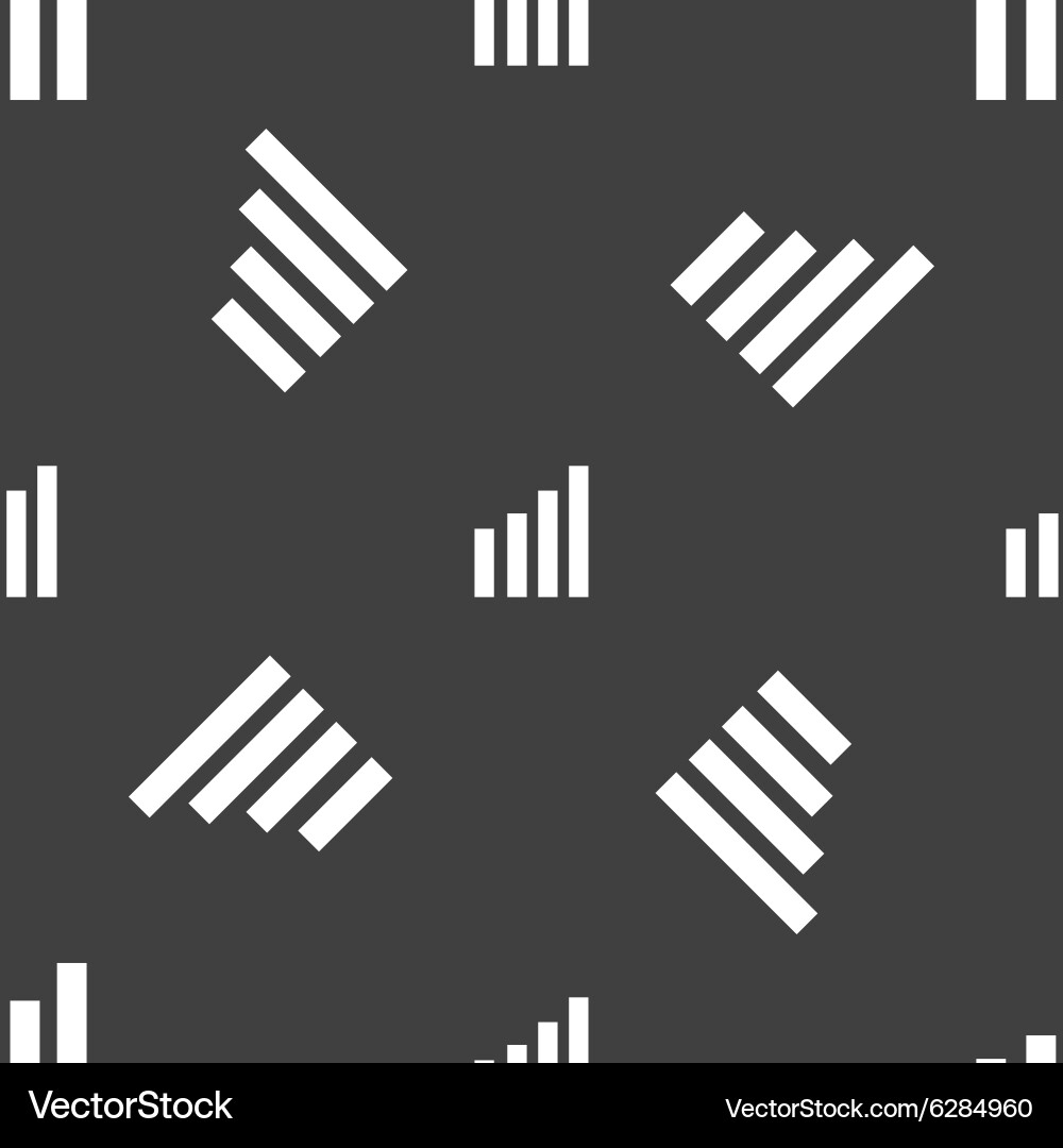 Mobile signal sign wi-fi symbol wireless network Vector Image