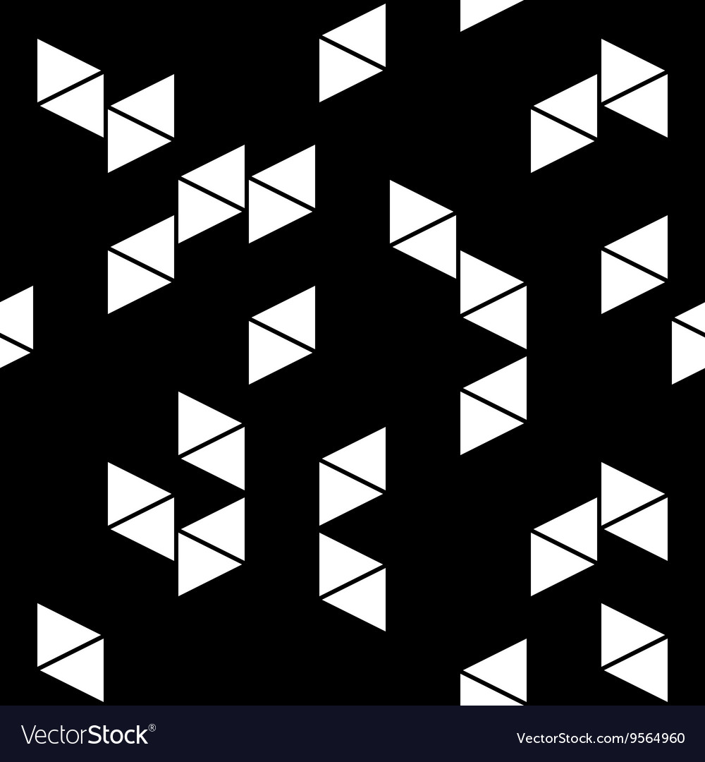 Rhombus white seamless pattern Royalty Free Vector Image