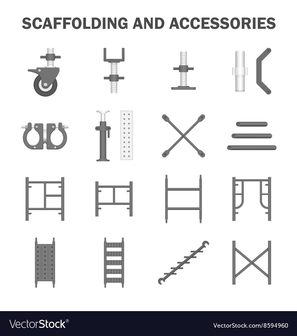 Scaffolding icon Royalty Free Vector Image - VectorStock Scaffolding icon Royalty Free Vector Image - VectorStock