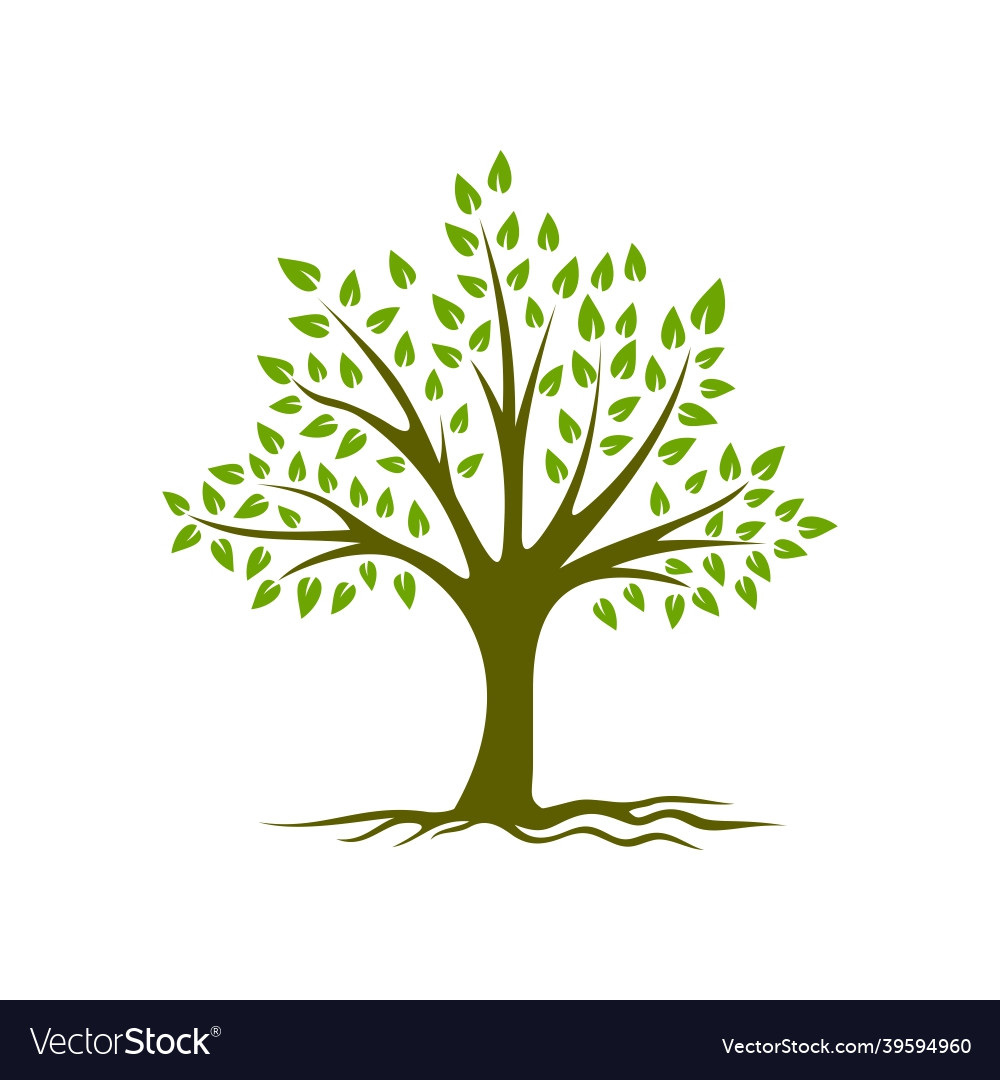 Tree logo Royalty Free Vector Image - VectorStock