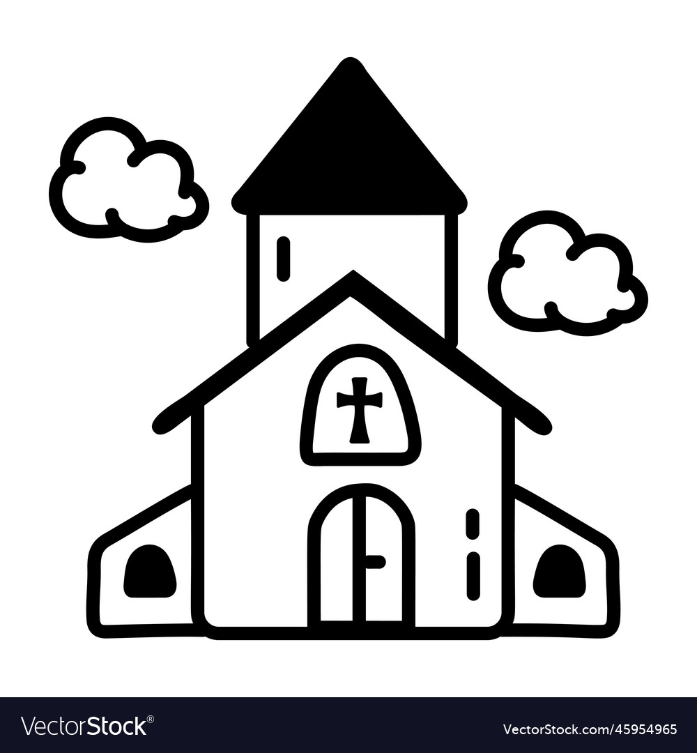 Chapel Royalty Free Vector Image - VectorStock