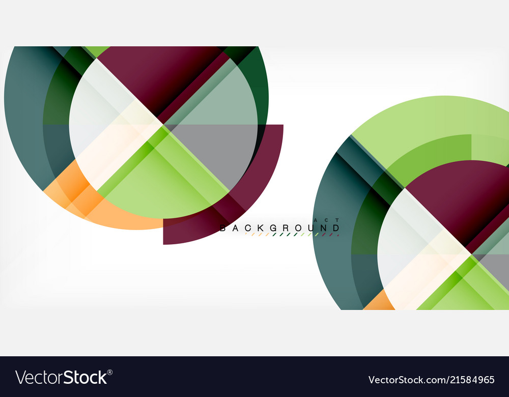 Circle abstract background Royalty Free Vector Image