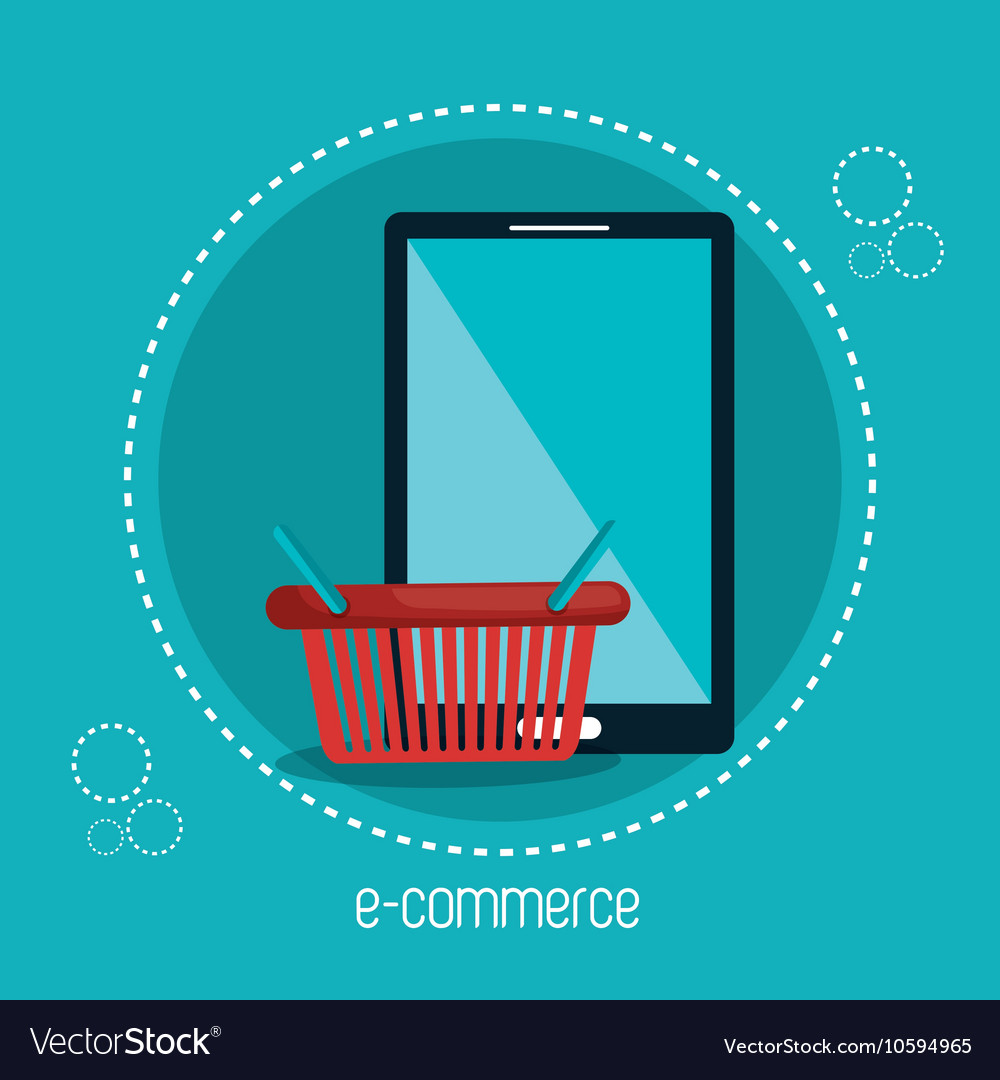 E-commerce smartphone shop online design Vector Image
