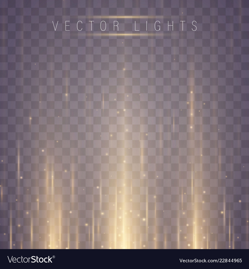 Magic light effect Royalty Free Vector Image - VectorStock