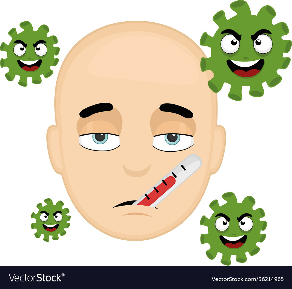 Sick Royalty Free Vector Image - VectorStock