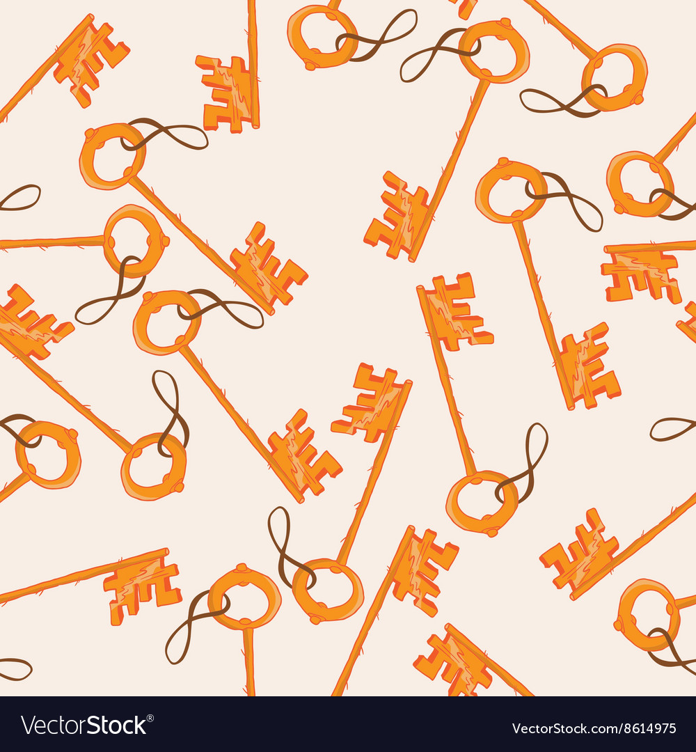 Key pattern Royalty Free Vector Image - VectorStock