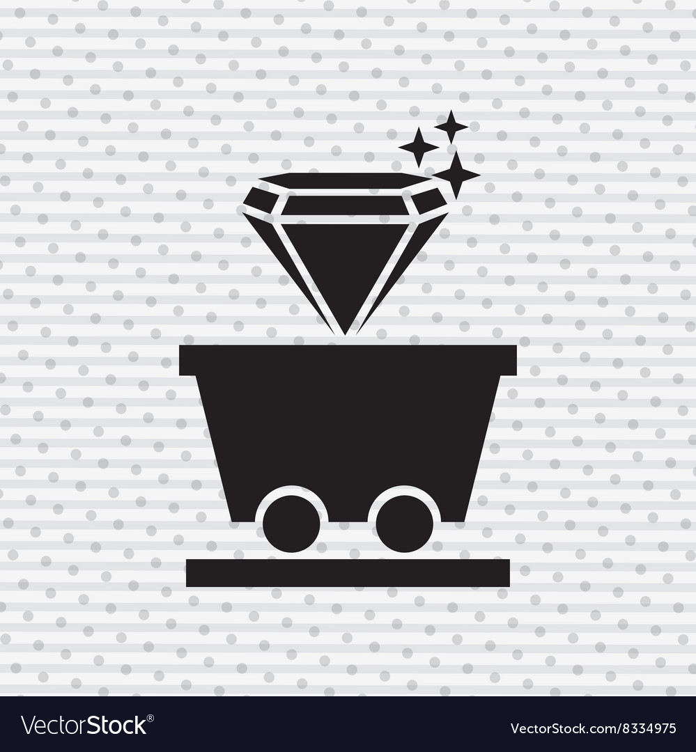 Mining industry design Royalty Free Vector Image