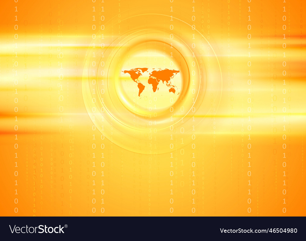 Bright tech abstract background Royalty Free Vector Image