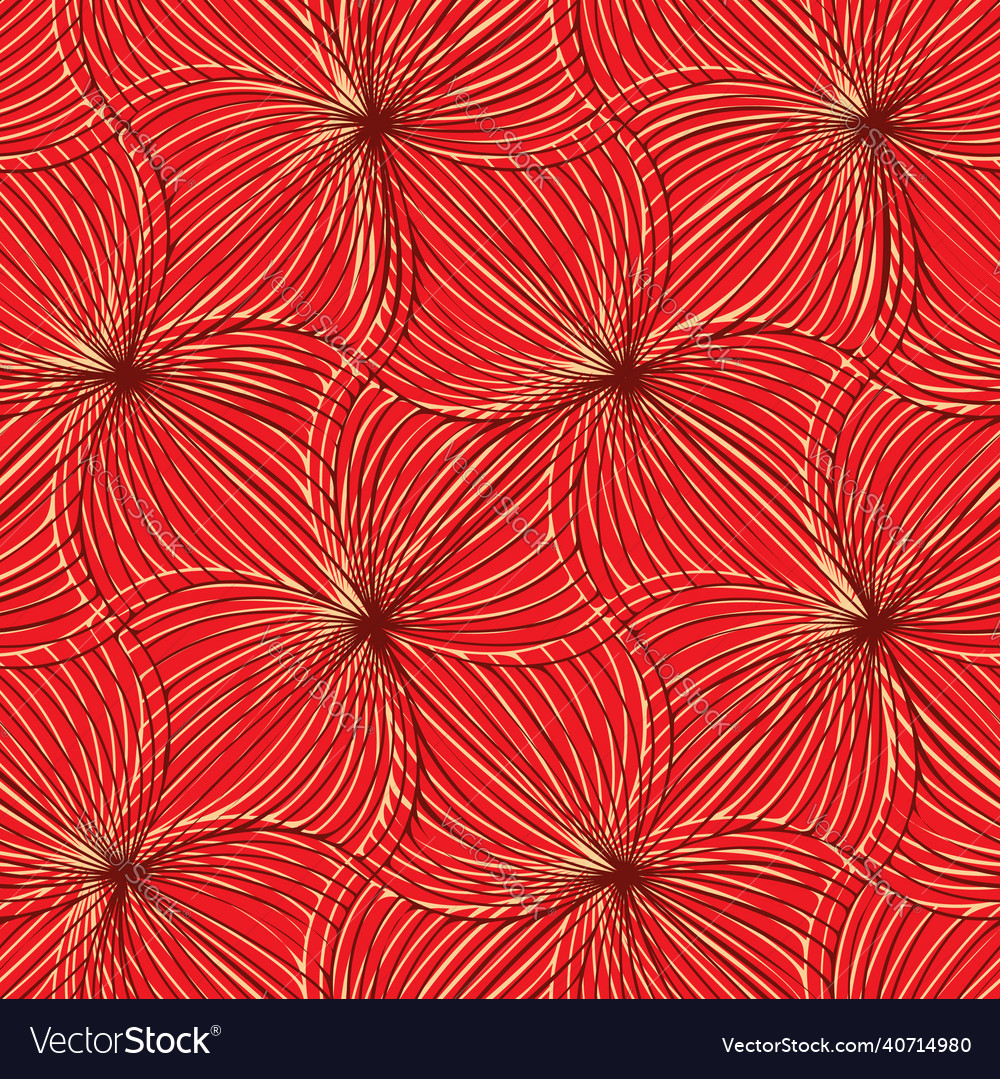 Seamless abstract spiral pattern Royalty Free Vector Image