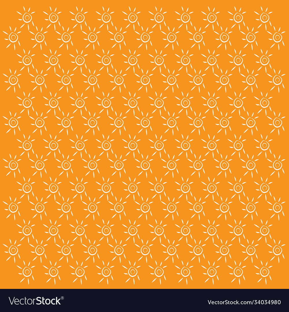 Seamless pattern background sun Royalty Free Vector Image
