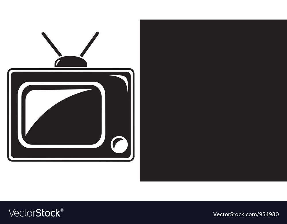 Television Royalty Free Vector Image - VectorStock