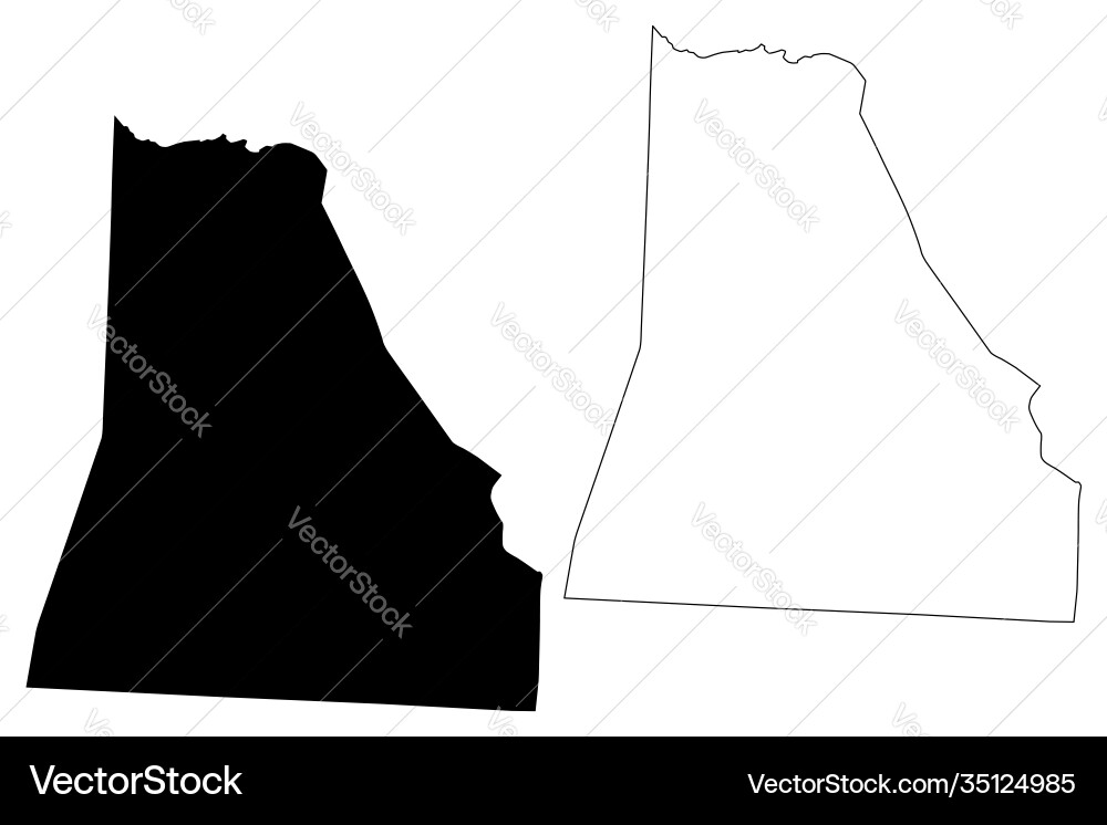 Cleveland county north carolina state us Vector Image