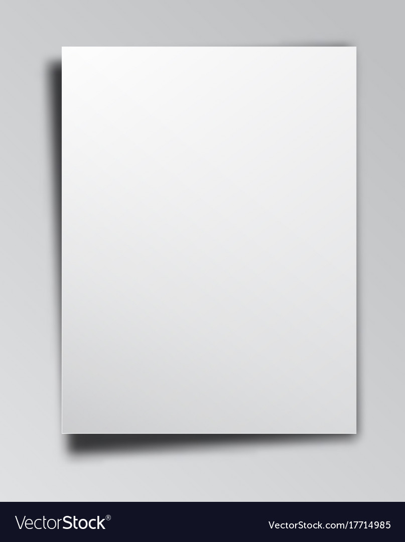 Empty paper background Royalty Free Vector Image