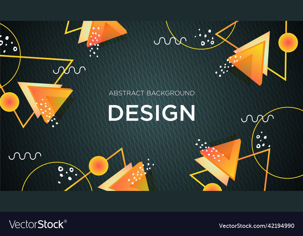 Abstract design background with gradient Vector Image