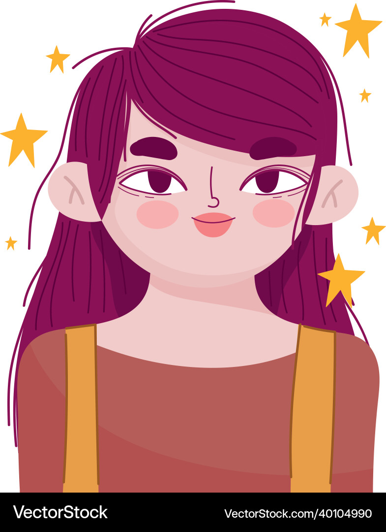 Young woman cartoon Royalty Free Vector Image - VectorStock