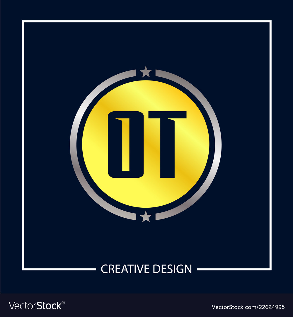 Initial letter ot logo template design Royalty Free Vector Initial letter ot logo template design Royalty Free Vector