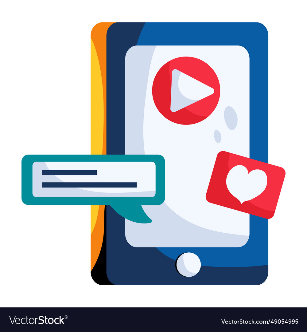 Video comments Royalty Free Vector Image - VectorStock
