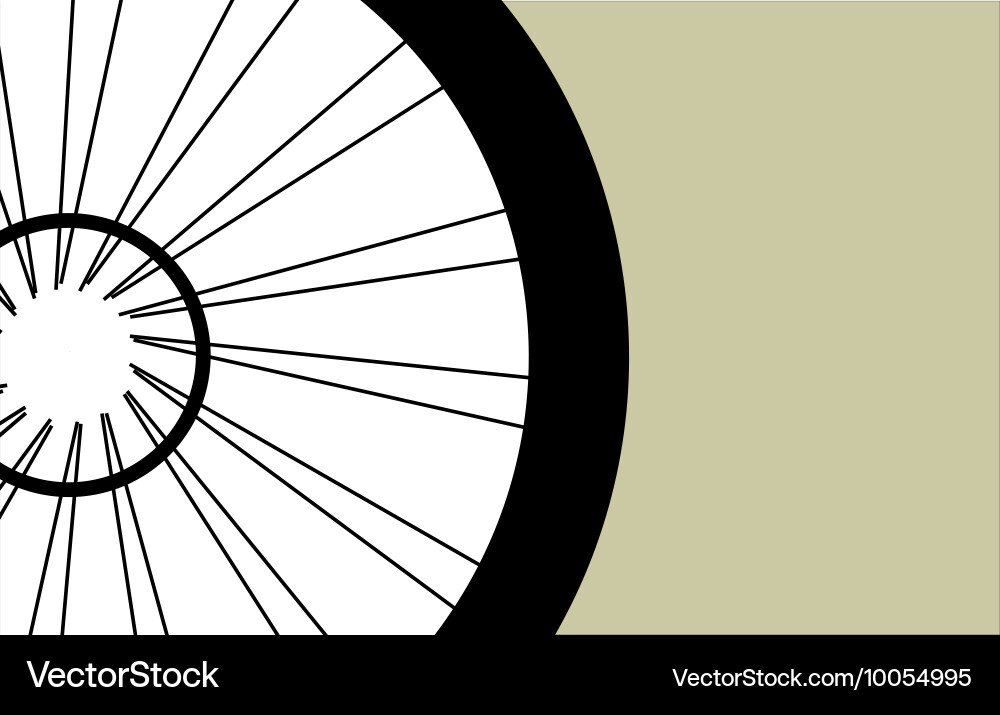 Wheel icon bike art Royalty Free Vector Image - VectorStock