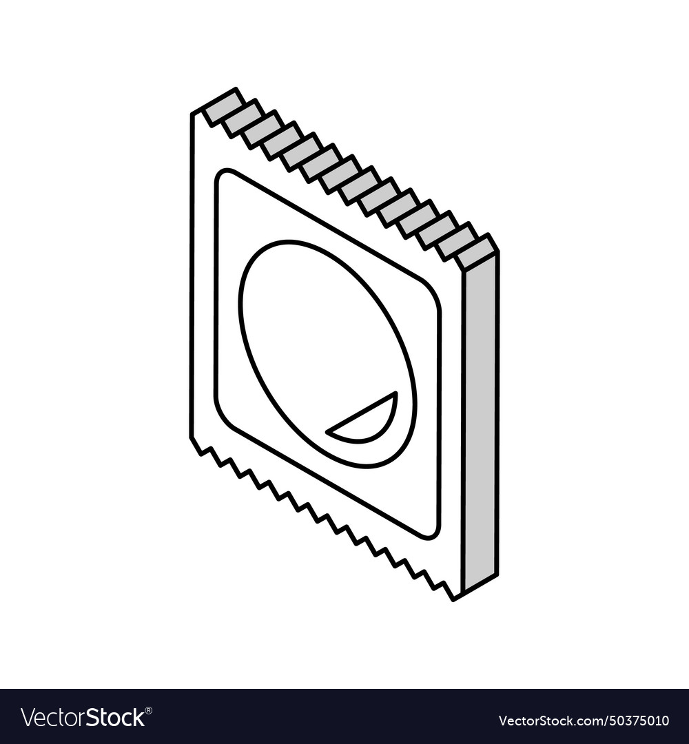Condom package isometric icon Royalty Free Vector Image Condom package isometric icon Royalty Free Vector Image