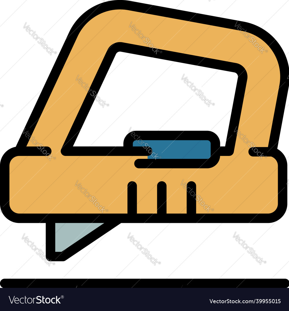Hand industrial tool icon color outline Royalty Free Vector Hand industrial tool icon color outline Royalty Free Vector