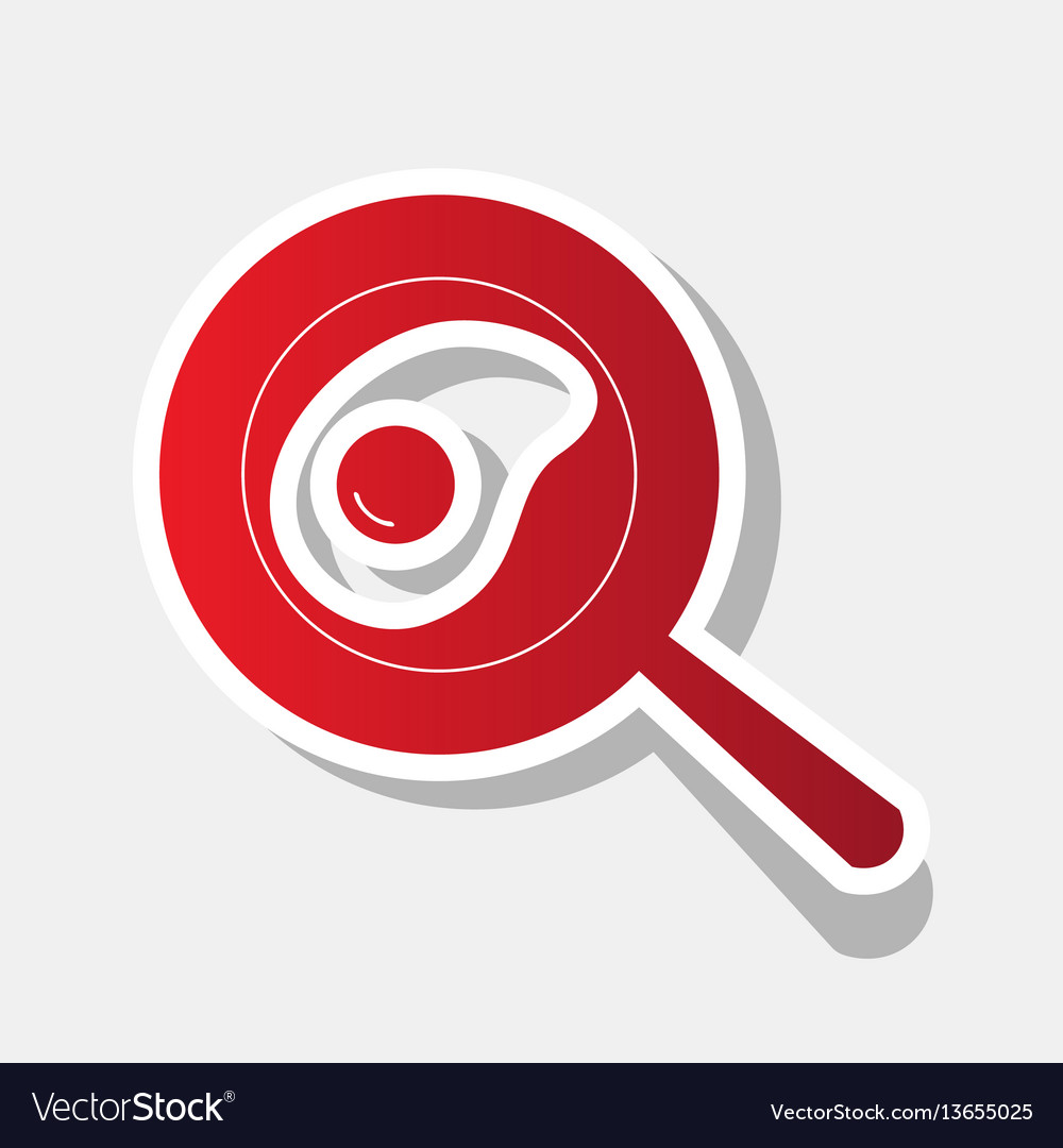 Omelette icon solid Royalty Free Vector Image - VectorStock