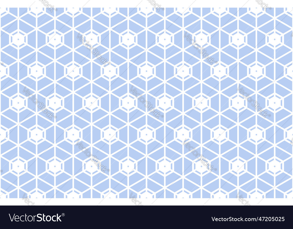 Seamless hexagons pattern Royalty Free Vector Image