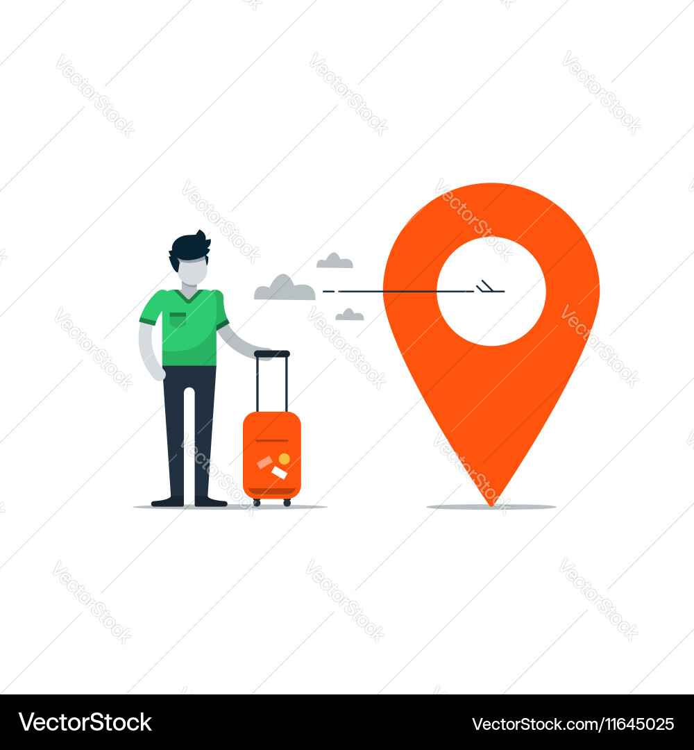 Travel agency services Royalty Free Vector Image
