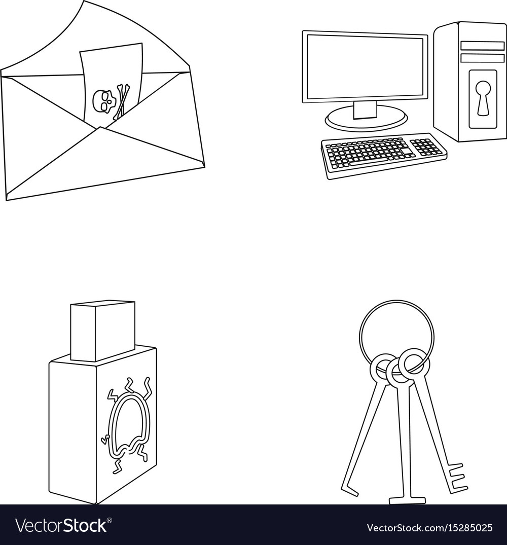 Virus monitor display screen hackers Royalty Free Vector Virus monitor display screen hackers Royalty Free Vector
