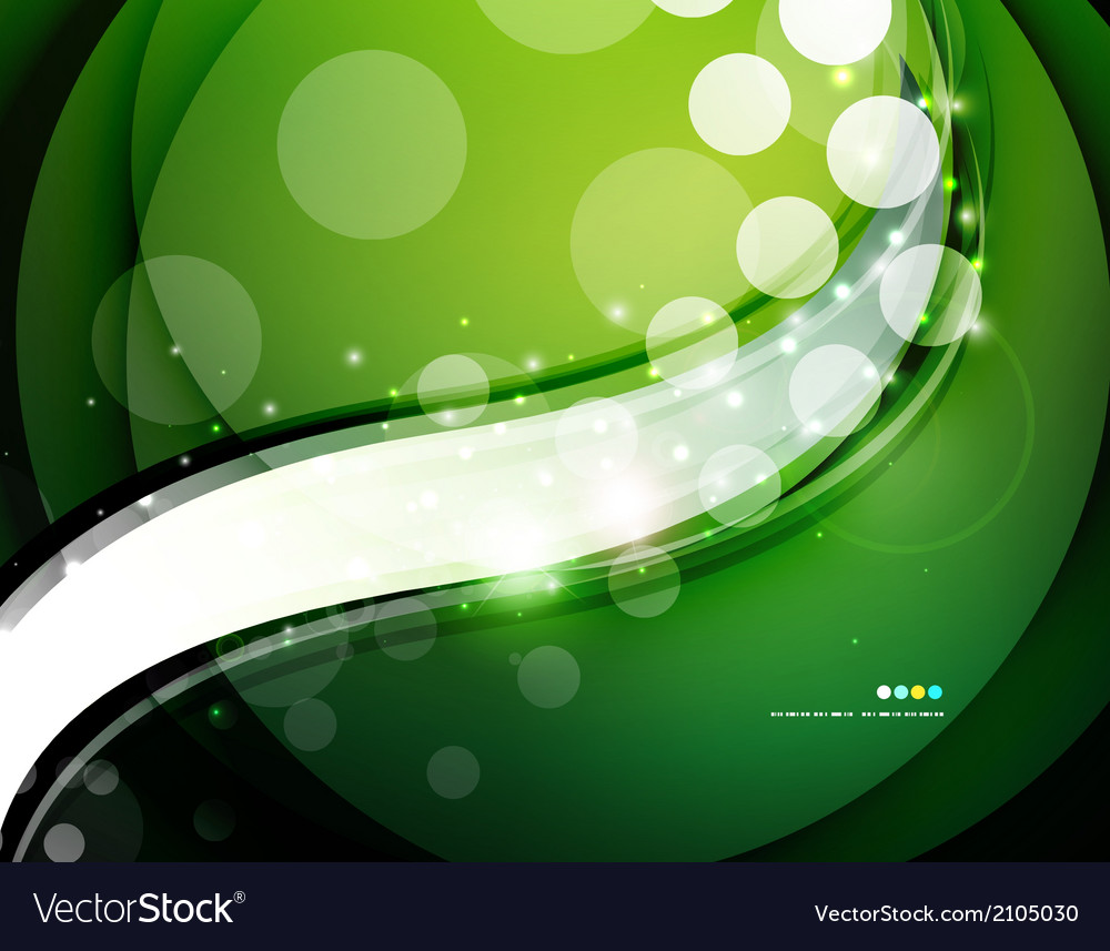 Dynamic White Wave Pattern Royalty Free Vector Image